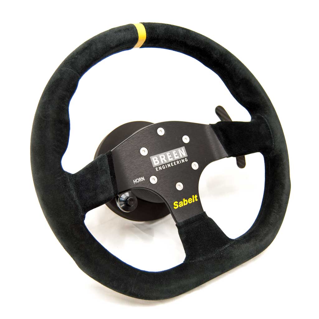 Alfa Romeo 4C Racing Steering Wheel - Breen Engineering